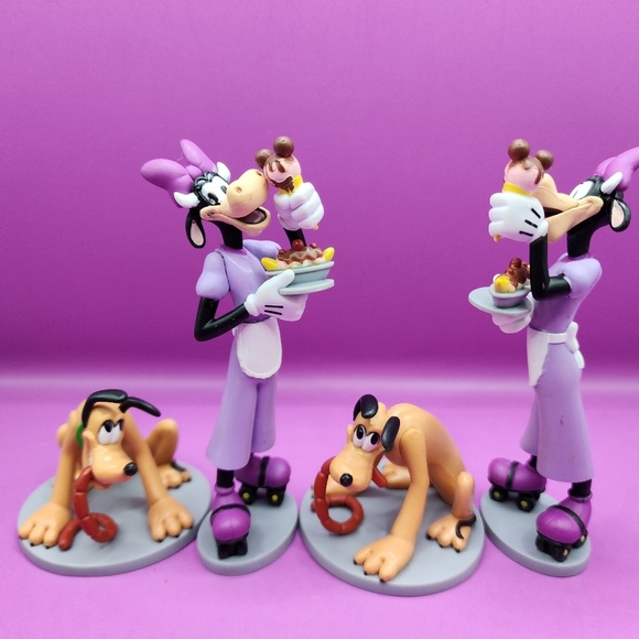 Disney | Toys | 4 Disney Store Clarabelle Cow Pluto From Minnie Mouse ...